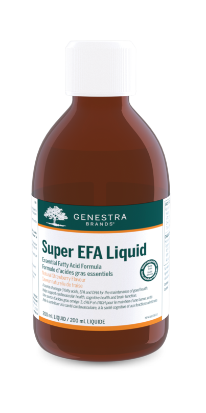 Achetez Genestra Super EFA Liquid Natural Strawberry chez Well.ca ...