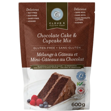 Buy Cloud 9 Gluten Free Chocolate Cake and Cupcake Mix at Well.ca ...