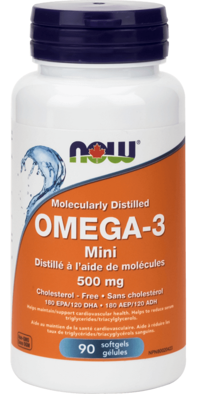 Buy NOW Foods Omega-3 Mini Softgels at Well.ca | Free Shipping $35+ in ...