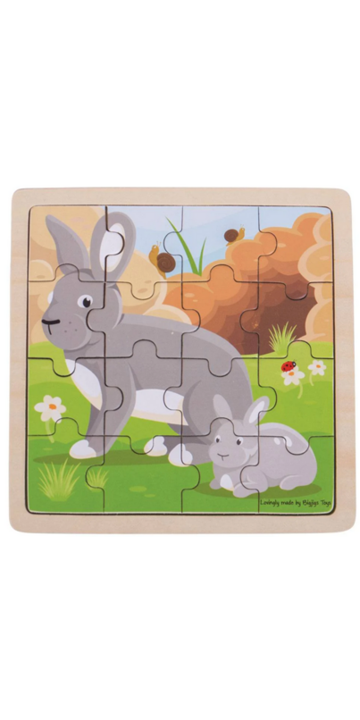 Buy Bigjigs Toys Rabbit & Kitten Puzzle at Well.ca | Free Shipping $35 ...