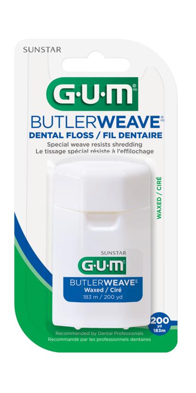 Buy Gum ButlerWeave Waxed Dental Floss at Well.ca | Free Shipping $35 ...