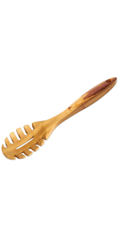 Buy Island Bamboo Spaghetti Spoon with Crushed Bamboo Detail at Well.ca ...
