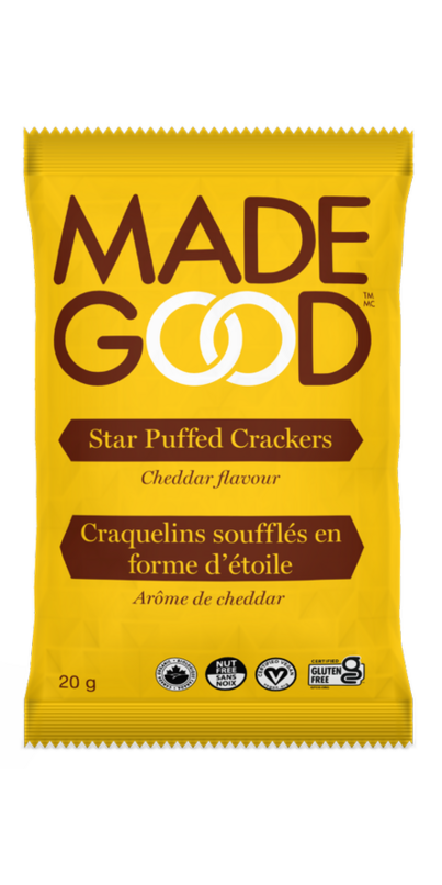 Buy MadeGood Star Puffed Crackers Cheddar Sample at Well.ca | Free ...