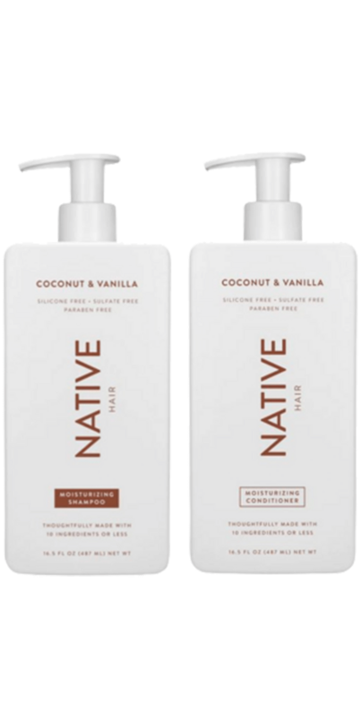 Buy Native Hair Coconut & Vanilla Moisturizing Shampoo & Conditioner ...