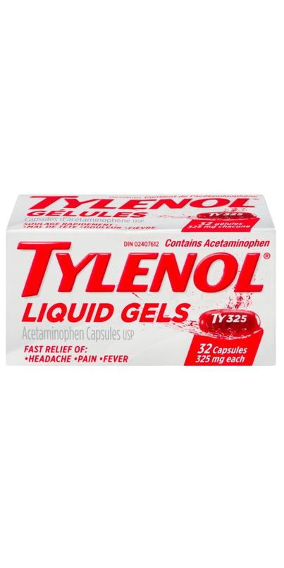 Buy Tylenol Liquid Gels at Well.ca | Free Shipping $35+ in Canada