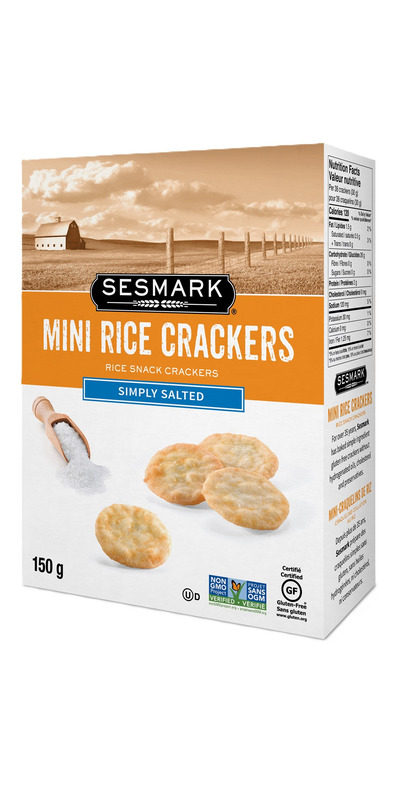 Buy Sesmark Mini Rice Crackers Simply Salted at Well.ca | Free Shipping ...