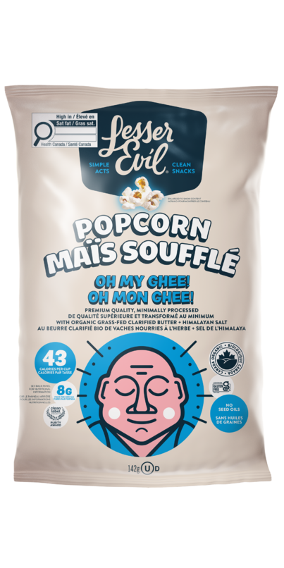 Buy LesserEvil Buddha Bowl Oh My Ghee Popcorn at Well.ca | Free ...
