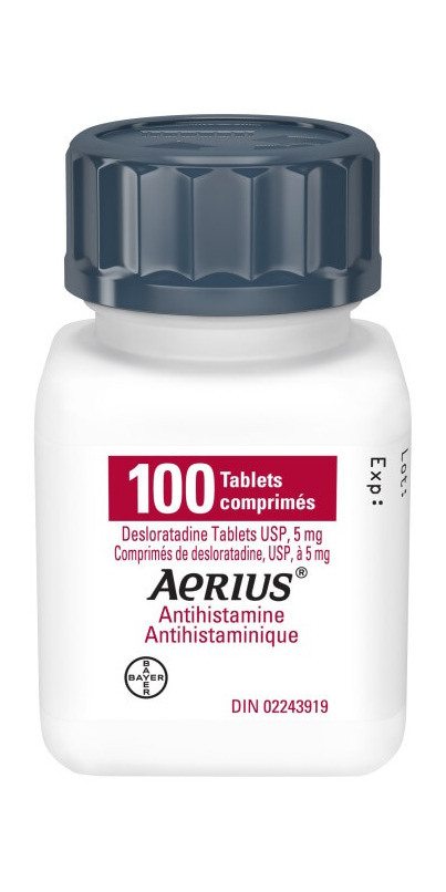 Buy Aerius Desloratadine Tablets 5mg at Well.ca | Free Shipping $35+ in ...