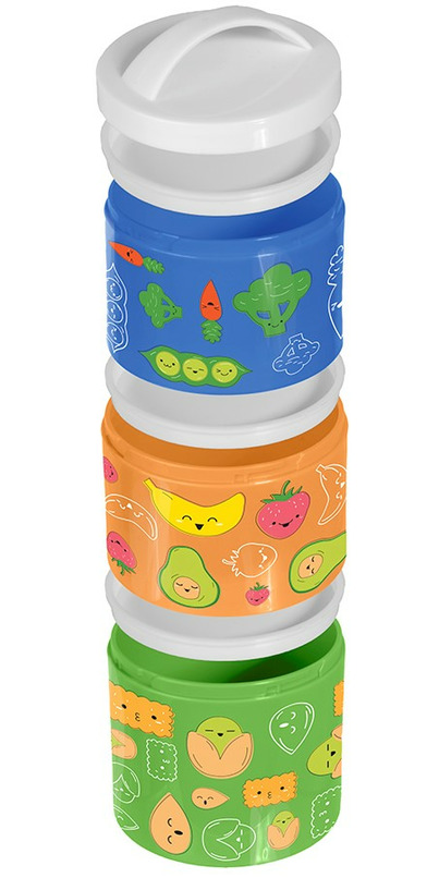 Buy Russbe Triple Stack Kids Snack Bento Box with Handle at Well.ca ...