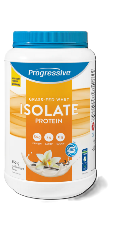 Buy Progressive Grass Fed Whey Protein Isolate Vanilla at Well.ca ...