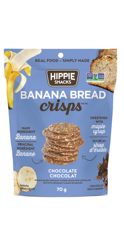 Buy Hippie Snacks Banana Crisps Chocolate at Well.ca | Free Shipping ...