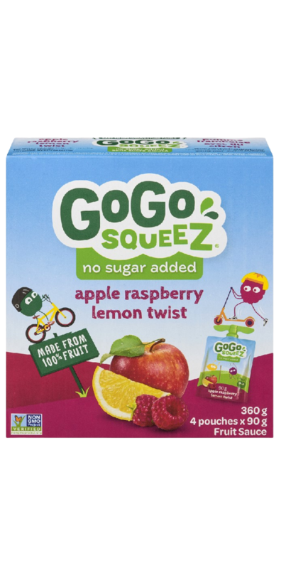 Buy Gogo Squeez Apple Raspberry Lemon Twist Fruit Sauce at Well.ca ...