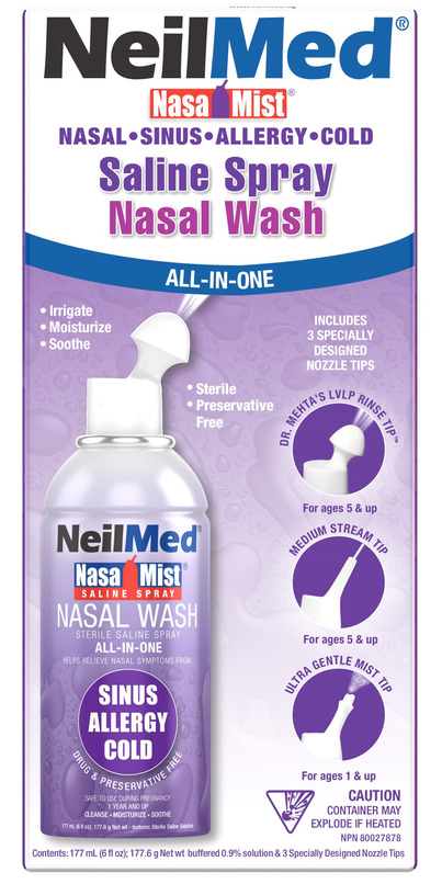 Buy NeilMed NasaMist All-In-One Saline Spray at Well.ca | Free Shipping ...