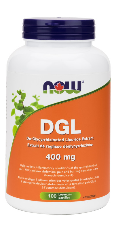 Achetez le produit NOW Foods DGL (De-Glycyrrhizinated Licorice Extract ...