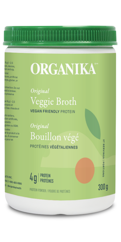 Buy Organika Veggie Broth Protein at Well.ca | Free Shipping $35+ in Canada