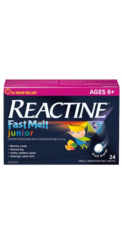 Buy Reactine Allergy Junior Fast Melt Tablets at Well.ca | Free ...