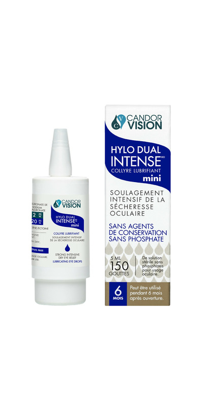 Buy CandorVision HYLO DUAL INTENSE mini Lubricating Eye Drops at Well ...