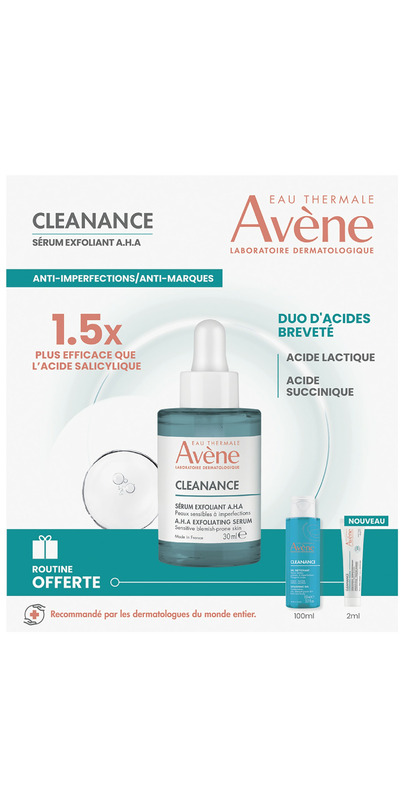 Buy Avene Cleanance A.H.A Serum Acne Set at Well.ca | Free Shipping $35 ...