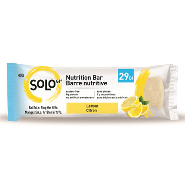 Buy SoLo Gi Lemon Nutrition Bars at Well.ca | Free Shipping $35+ in Canada