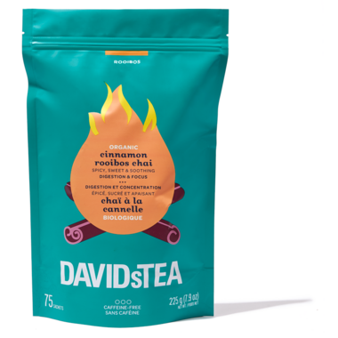 Buy DAVIDsTEA Cinnamon Rooibos Chai at Well.ca | Free Shipping $35+ in Canada