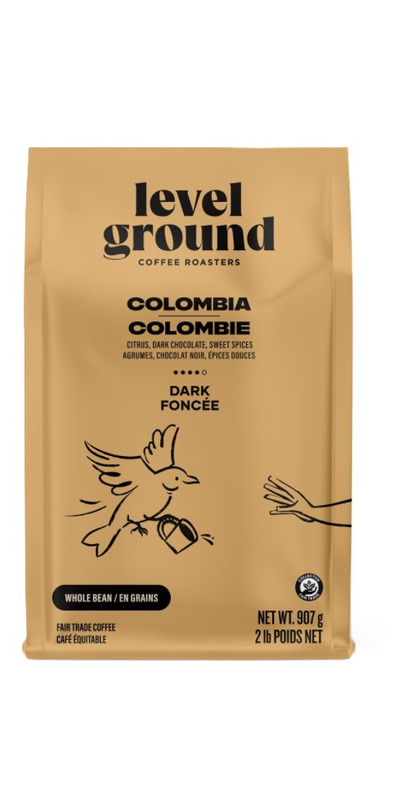 Buy Level Ground Colombia Coffee Dark Roast Whole Bean at Well.ca ...