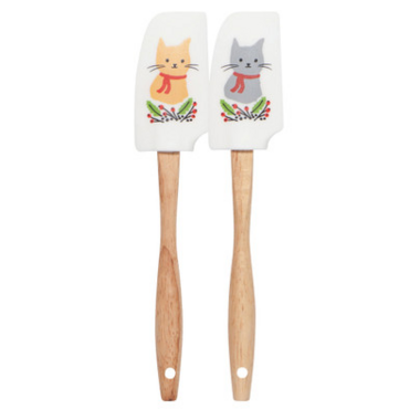 Buy Now Designs Jingle Cat Mini Silicone Spatulas Set White at Well.ca ...