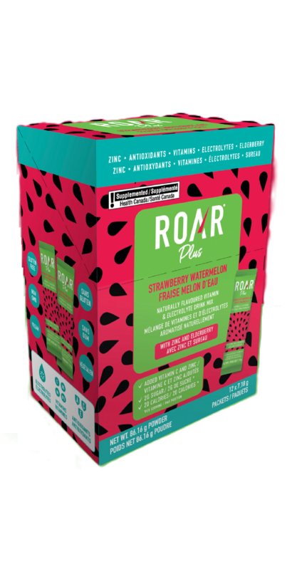Buy Roar Plus Electrolyte Drink Mix Strawberry Watermelon at Well.ca ...