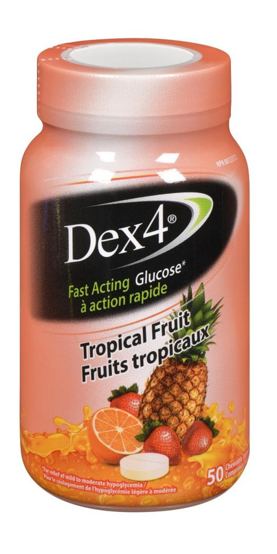 Buy Dex4 Fast Acting Glucose Tablets Tropical Fruit at Well.ca | Free ...