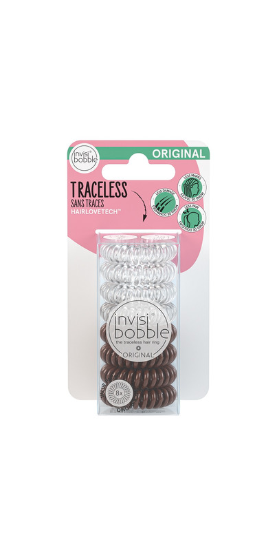 Buy invisibobble Original Hair Rings MultiPack Crystal Clear & Pretzel ...