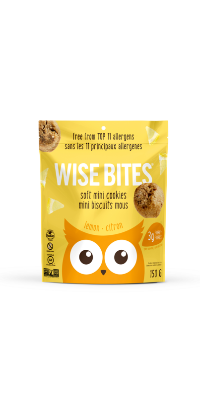 Acheter des mini-biscuits mous Wise Bites au citron chez Well.ca ...