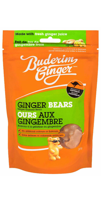 Buy Buderim Gummy Ginger Bears at Well.ca | Free Shipping $35+ in Canada