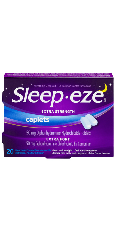 Buy Sleep-Eze D Extra Strength at Well.ca | Free Shipping $35+ in Canada