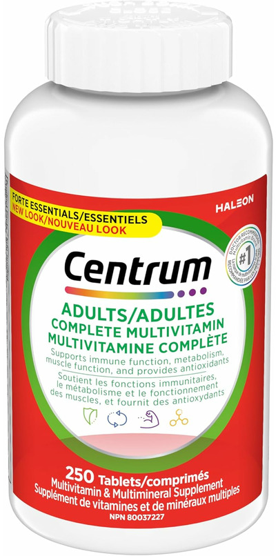 Buy Centrum Forte Essentials Adults Multivitamin at Well.ca | Free ...