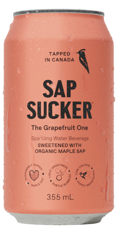 Buy Sapsucker Grapefruit One Sparkling Water Sweetened with Organic ...