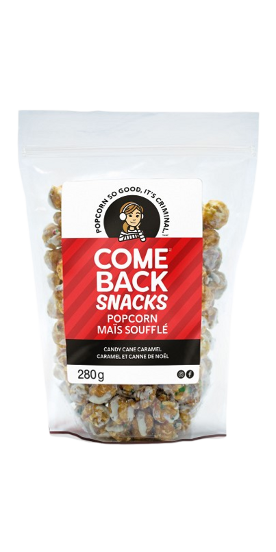 Buy Comeback Snacks Holiday Candy Cane Caramel at Well.ca | Free ...
