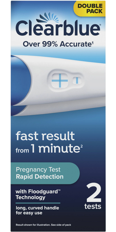 Buy Clearblue Pregnancy Visual Stick Rapid at Well.ca | Free Shipping ...
