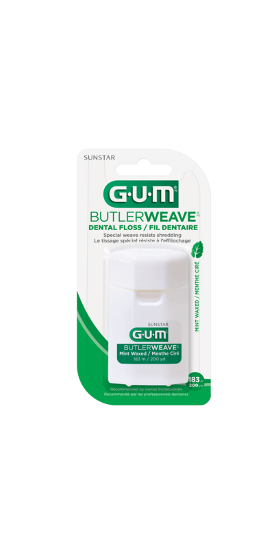 Buy Gum ButlerWeave Mint Waxed Dental Floss at Well.ca | Free Shipping ...