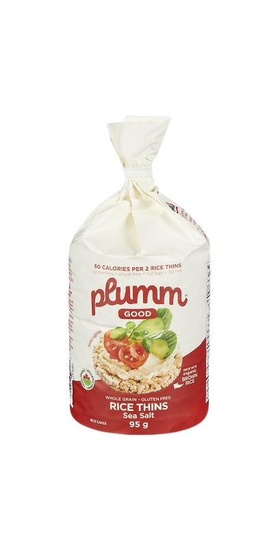Buy Plum.M.Good Organic Brown Rice Thins with Sea Salt at Well.ca ...