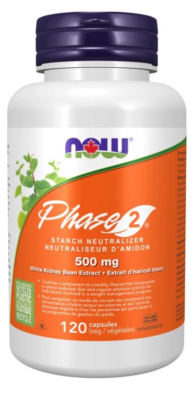 Buy NOW Foods Phase 2 Starch Neutralizer 500mg at Well.ca | Free ...