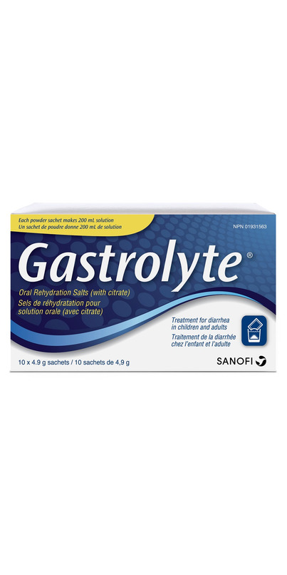 Buy Gastrolyte Sachets at Well.ca | Free Shipping $35+ in Canada