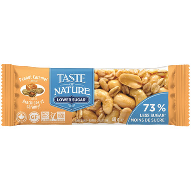 Buy Taste of Nature Peanut Caramel Snack Bar at Well.ca | Free Shipping ...