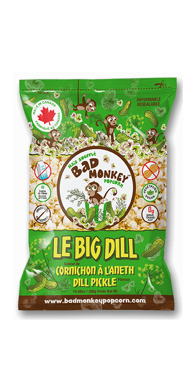 Buy Bad Monkey Popcorn Dill Pickle Popcorn at Well.ca | Free Shipping ...