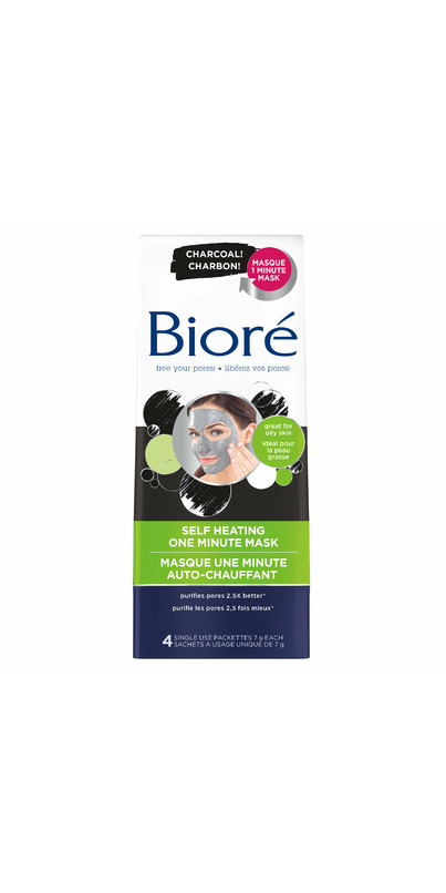 Buy Biore Self Heating Mask With Natural Charcoal at Well.ca | Free ...