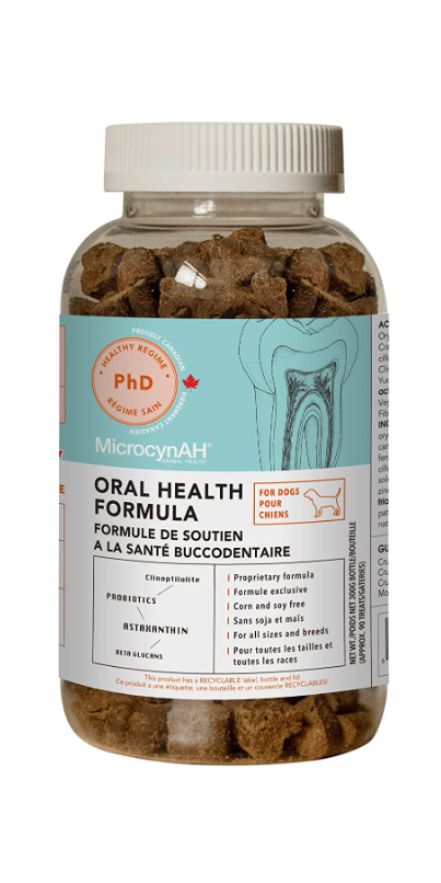 Buy MicrocynAH PHD Oral Health Formula Chews For Dogs at Well.ca | Free ...