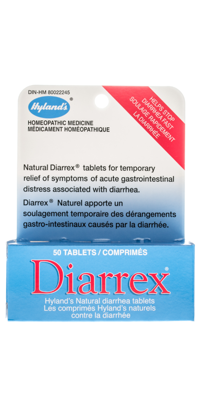 Achetez le Diarrex homéopathique de Hyland sur Well.ca | Livraison ...
