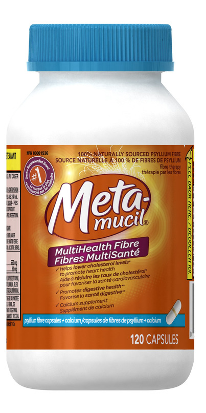Buy Metamucil Multihealth Fiber Capsules with Calcium at Well.ca | Free ...