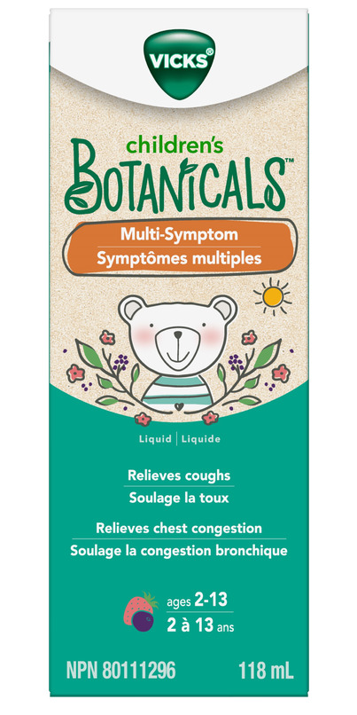 Buy Vicks Children's Botanicals Multi-Symptom Day Liquid Berry at Well ...