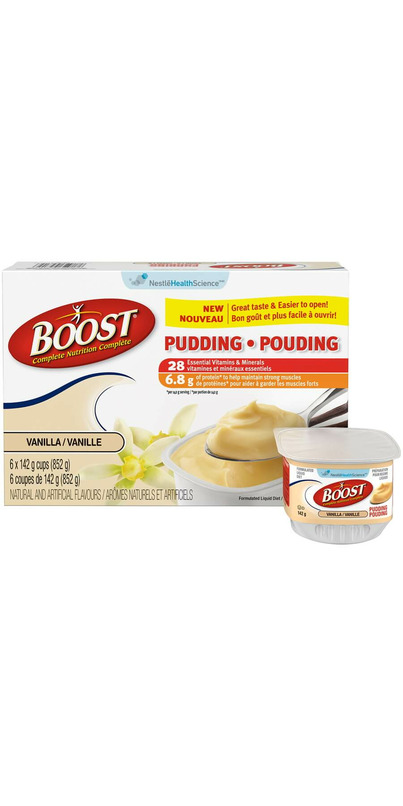 Buy Boost Pudding Vanilla at Well.ca | Free Shipping $35+ in Canada