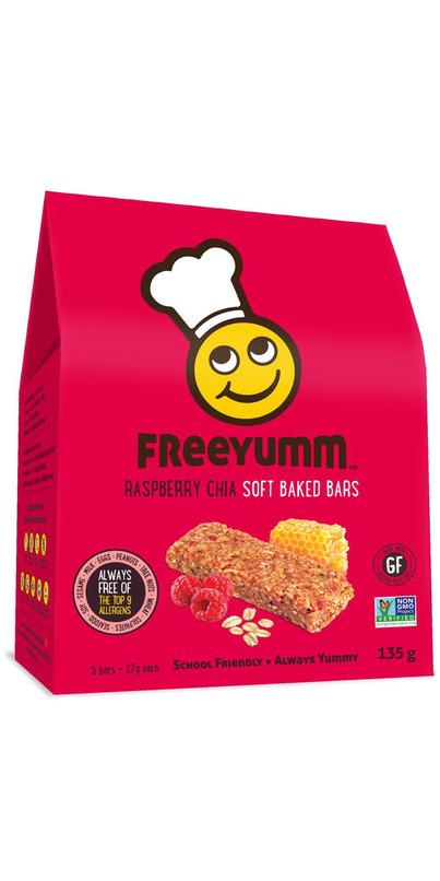 Buy FreeYumm Raspberry Chia Bars at Well.ca | Free Shipping $35+ in Canada