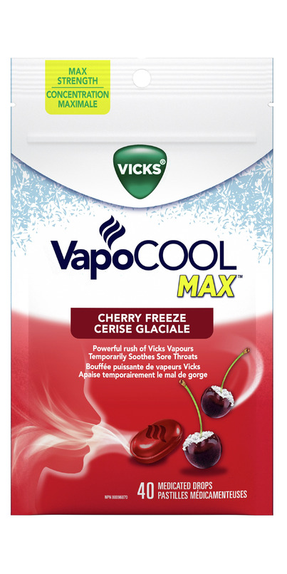 Buy Vicks VapoCOOL MAX Medicated Drops Cherry at Well.ca | Free ...